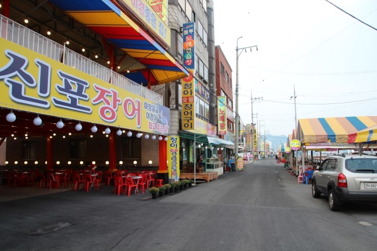 창원: [Masanhappo-Gu/Delicious Places] 'Grilled Eel' Street in Masan
