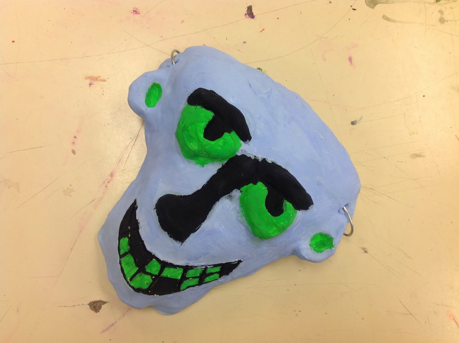 Miss Arty Pants: Clay Masks