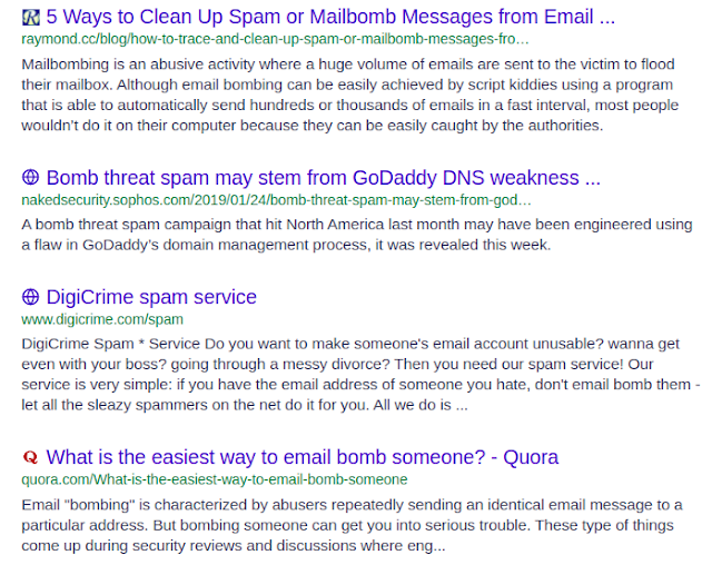FRAUDULENT ACTIVITY & SPAM BOMBING - PART I