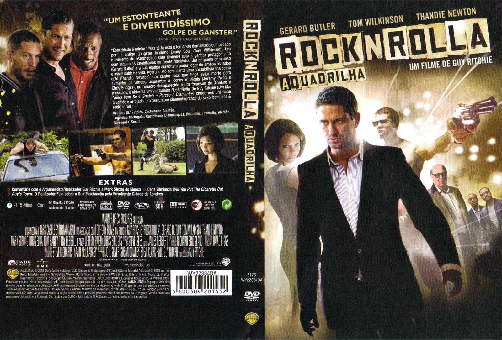 RocknRolla A Quadrilha | CAPAS DVD'S OFICIAIS