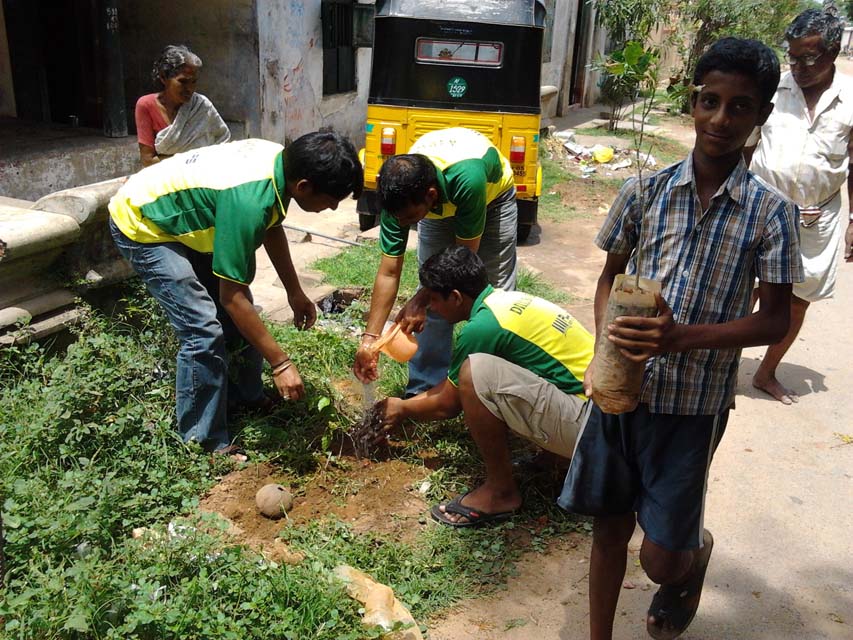 Pillars of India: The Green 500 Tree Plantation Project at Arani by ...