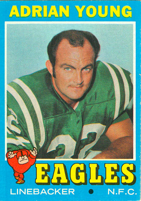 1971 Football Cards: Philadelphia Eagles