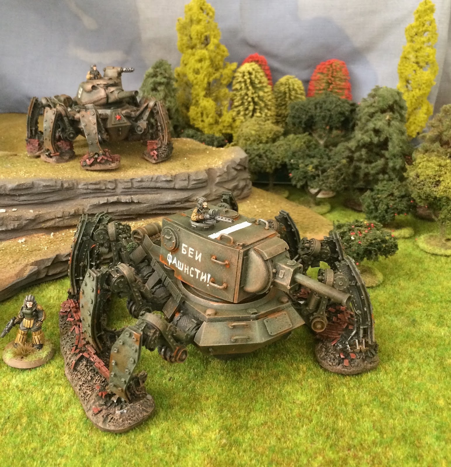 The Man Cave: AHPC VII 'Armour' Bonus Round: Soviet Spider Mecha