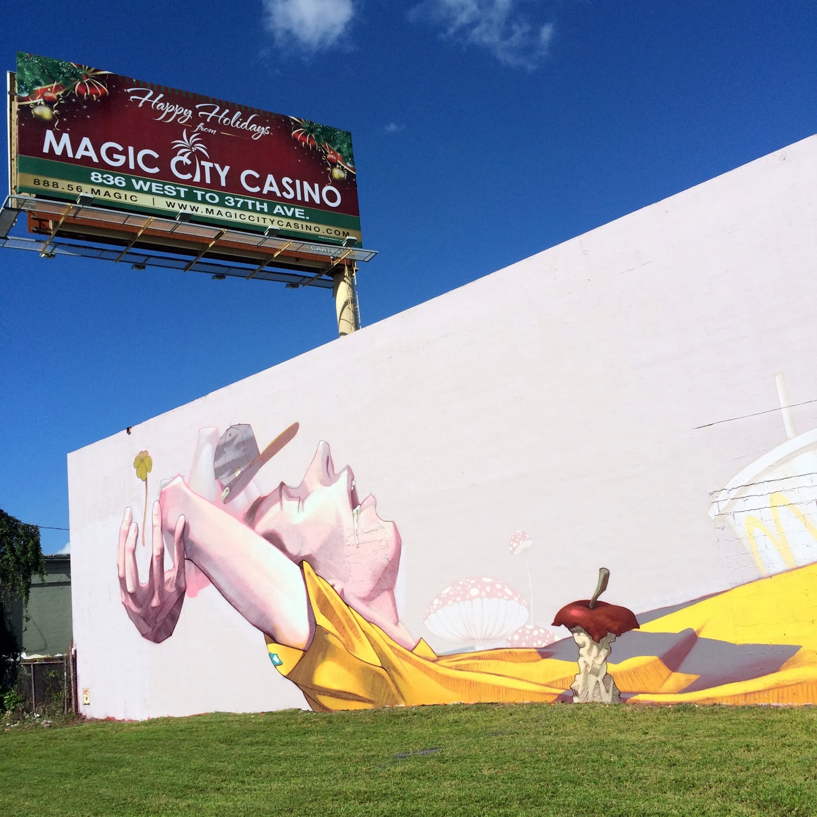 Sainer New Mural For Art Basel ’13 – Wynwood, Miami – StreetArtNews