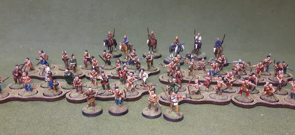 Adventures in Miniature Gaming: Native Americans