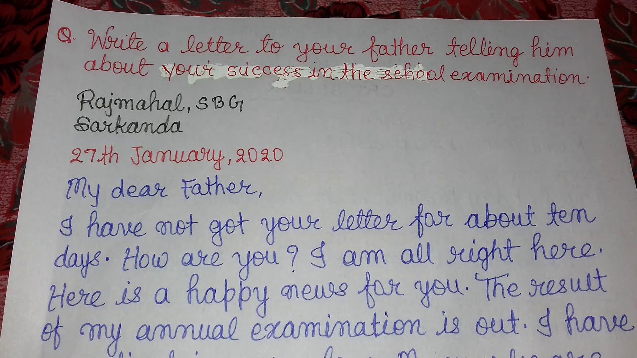 Write A Letter To Your Father Formal Letter write-a-letter-to-your-father-formal-letter