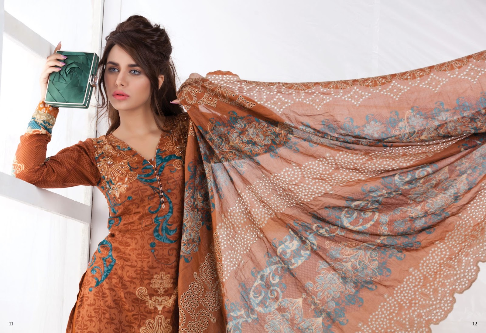Firdous Printed Dresses for Eid | Firdous Dresses 2012-2013