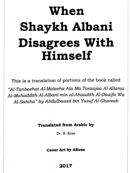 Salafi Aqeeda - THE FLAMING FALCON SWOOPING DOWN ON THE DISSENTERS OF ...