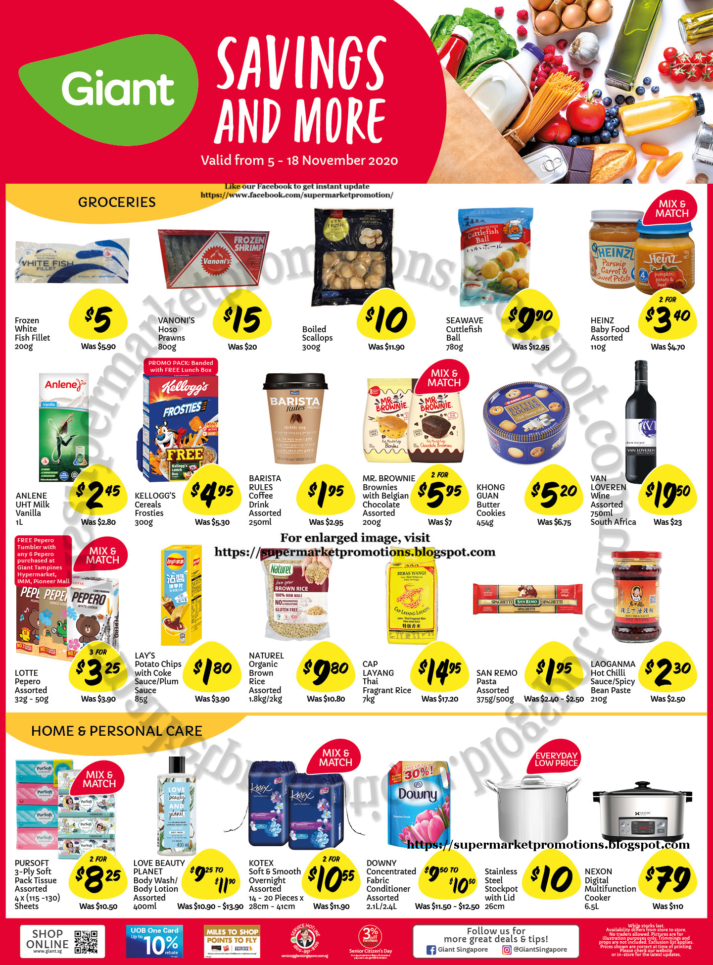 Giant Promotion 05 - 18 November 2020 ~ Supermarket Promotions