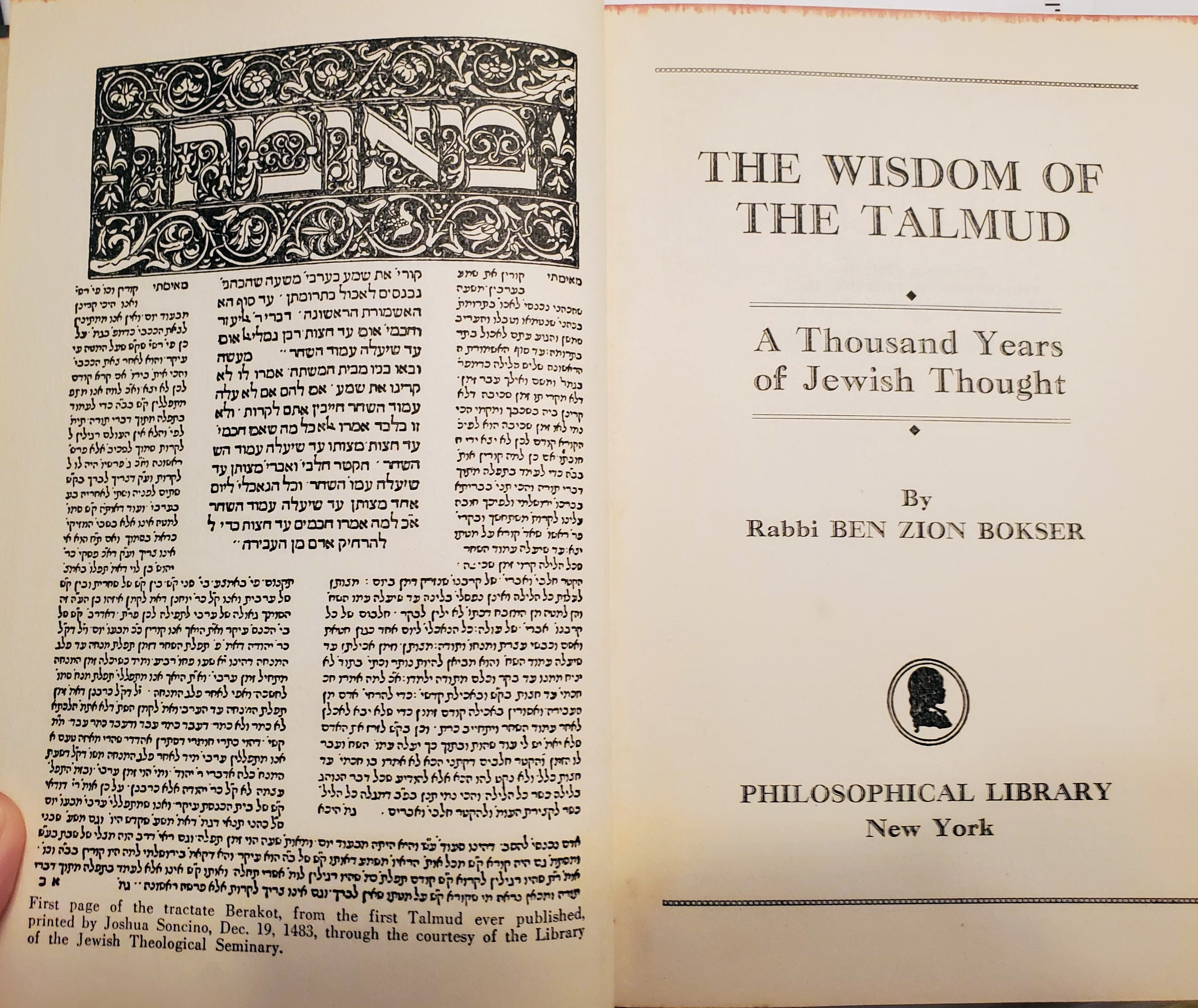 Ben's Journal: Review: The Wisdom of the Talmud