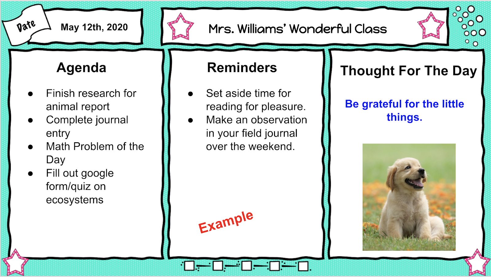 Editable Daily Agendas In Google Slides Teaching Science With Lynda R editable-daily-agendas-in-google-slides-teaching-science-with-lynda-r