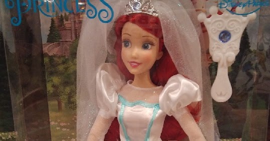 SNICKERDOODLE STREET: *REVIEW* Disney Parks Ariel Bride Doll