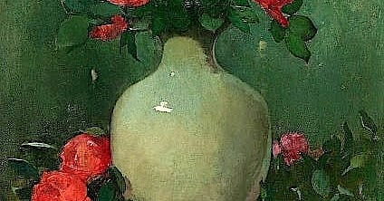 A Still Life Collection: Sören Emil Carlsen (1853-1932) - Roses Rouges