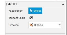 Tango of the Geeks: Shell Inside Outside in Fusion 360