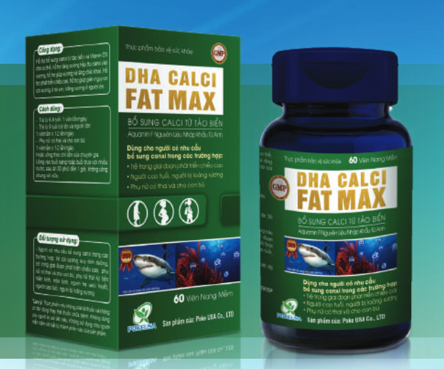 THUỐC TỐT GIÁ RẺ CHO NGƯỜI VIỆT: DHA CALCI FAT MAX