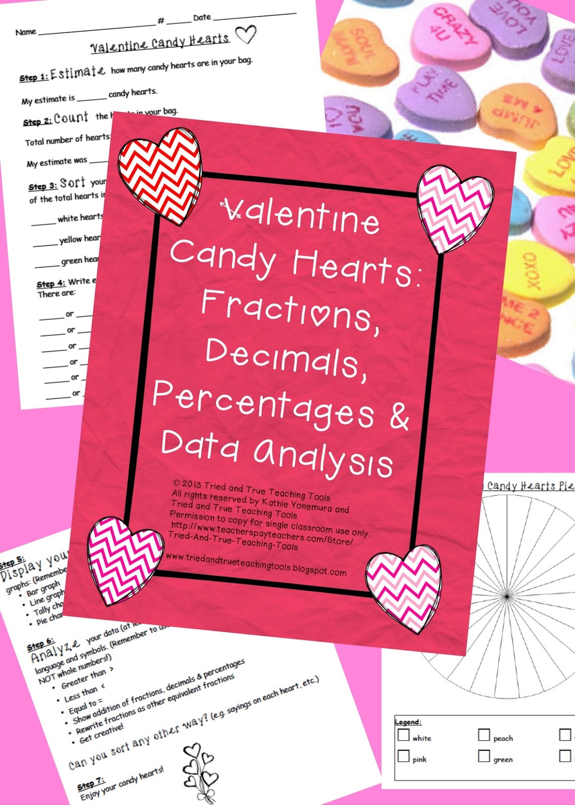 Sweet Fractions & Data Analysis | Tried and True Teaching Tools