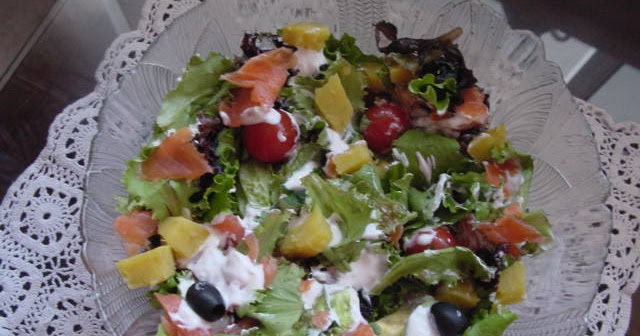 Salada de Truta fumada