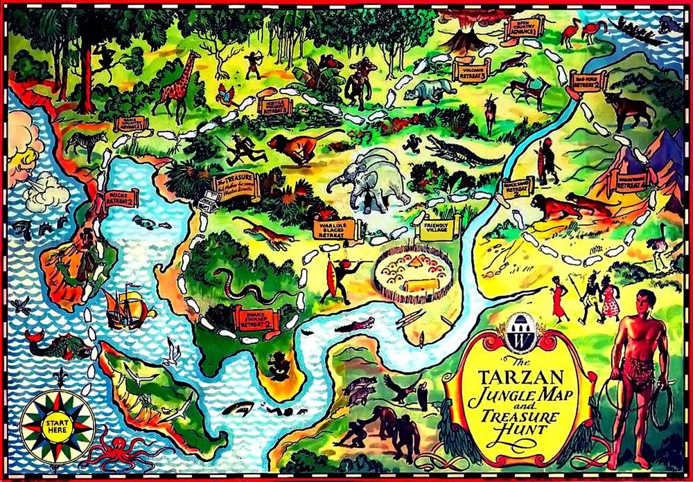 Preschool Artists: Jungle Maps