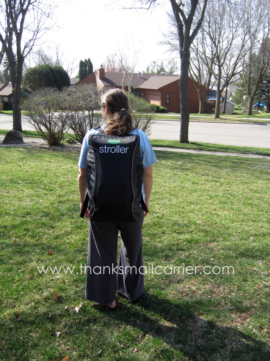 Thanks, Mail Carrier | QuickSmart Backpack Stroller {Review}