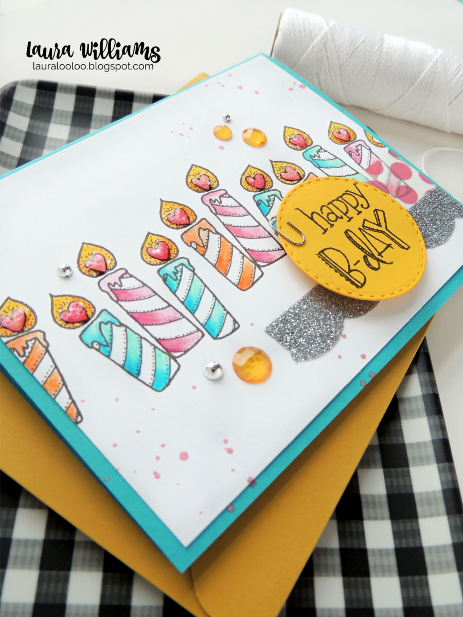 lauralooloo: Can You Make a Clean and Simple Birthday Card With Just ...