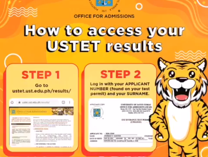USTET Result For AY 2020-2021, How To See Result Online - Where In Bacolod