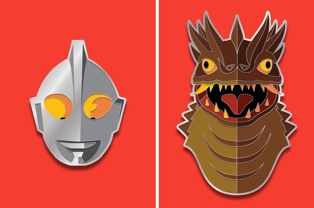 The Blot Says...: SDCC 2019 Exclusive Ultraman Portrait Enamel Pins by ...