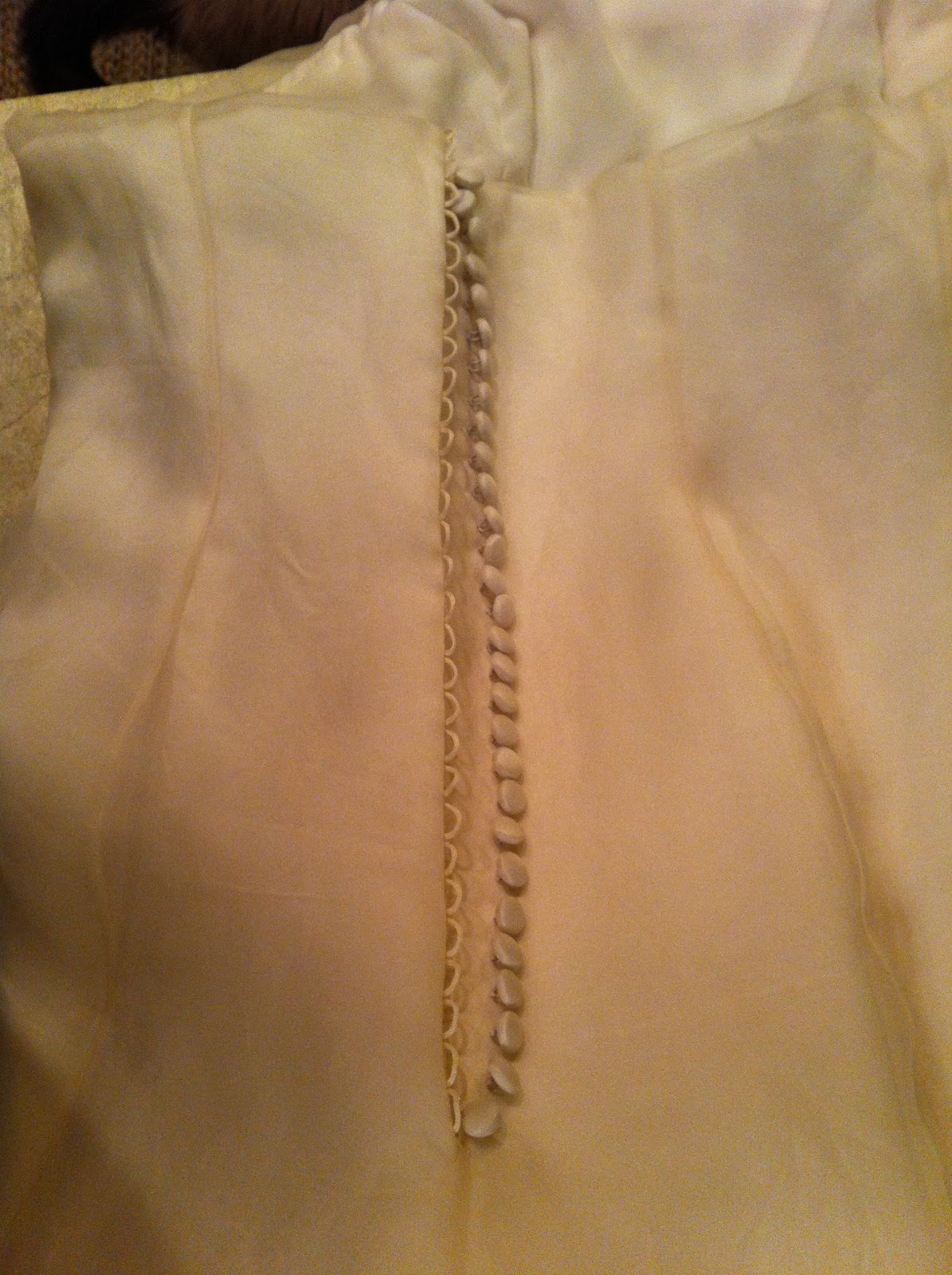 button and loop back closure, lace on the bias sewing discussion topic ...
