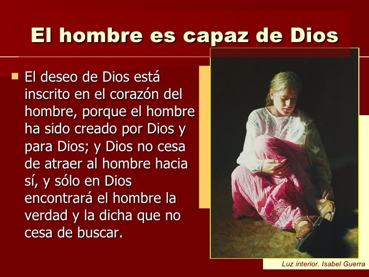 Evangeliza Tu Fe: Tema 6 ¿El Ser Humano Tiene una Relación con Dios?
