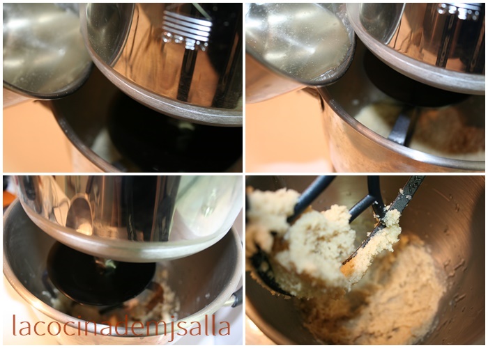 TURRÓN DE MAZAPÁN , NATA Y NUECES