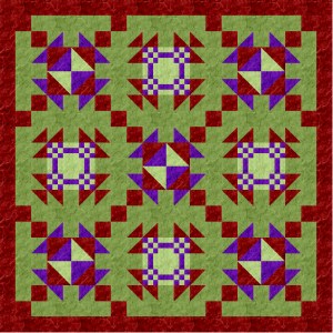 myQuiltGenie Blog: Alternating Block Quilt