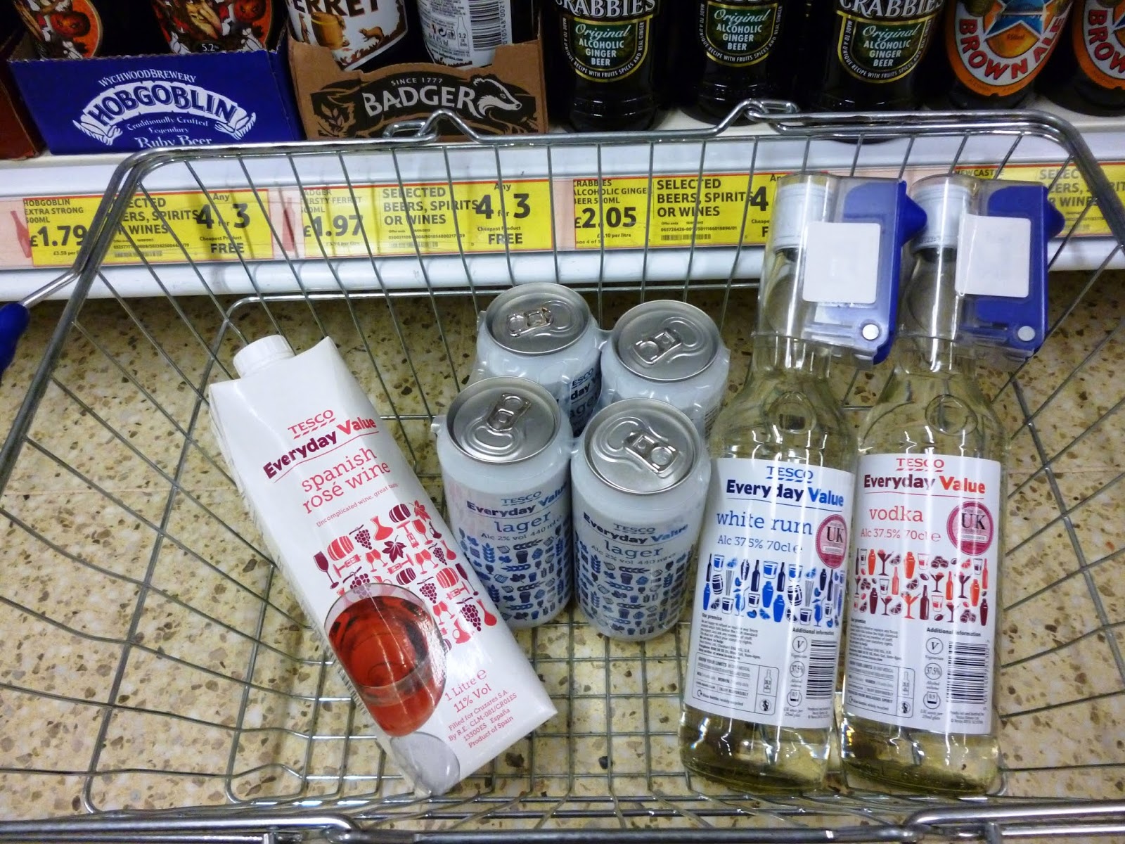 Martin Brookes Oakham: Tesco Everyday Value Discontinued Brand some old ...