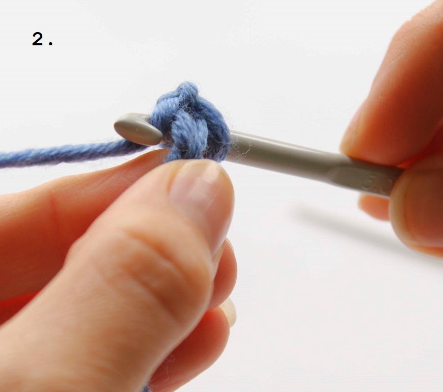 SallyStrawberry: Learn to Crochet: Double Crochet