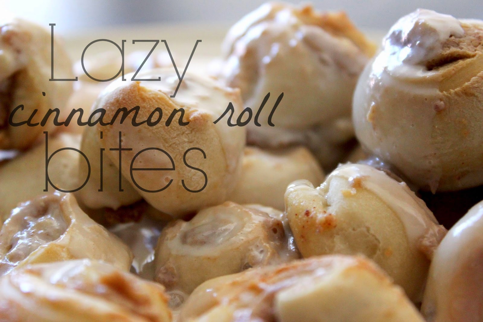 Cassie Cooks: Lazy Cinnamon Roll Bites