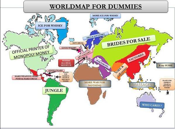 anak matlesen: An interesting World Map.