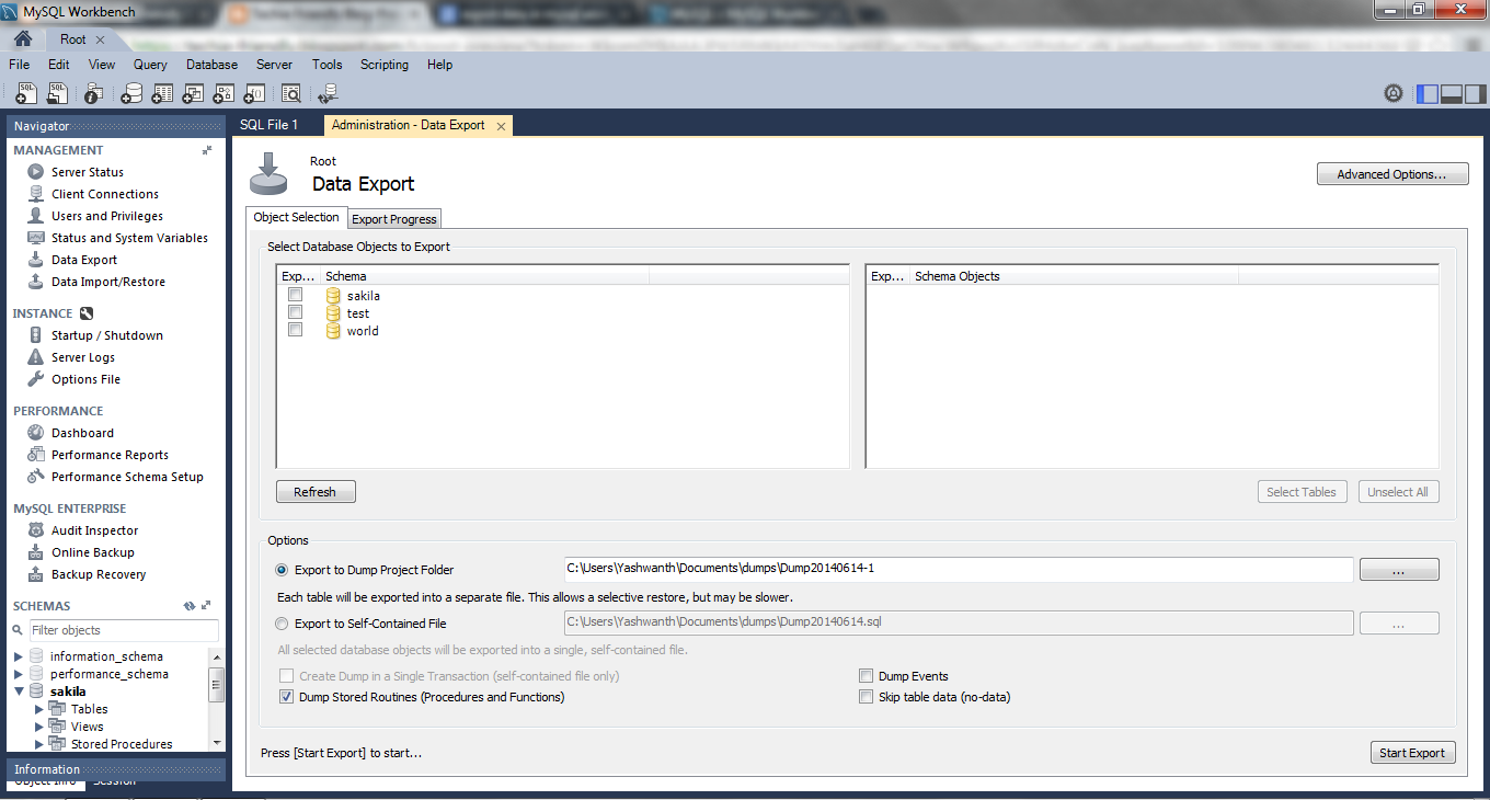 Techie Friendly Blog MySQL Workbench Data Export And Import Restore techie-friendly-blog-mysql-workbench-data-export-and-import-restore