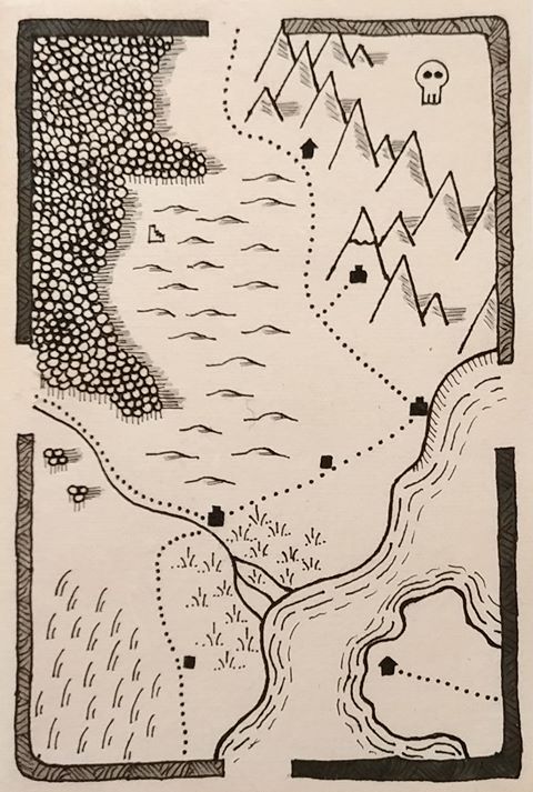 Hand Drawn Cartography -- By Stu Glennie - Simple Fantasy Maps