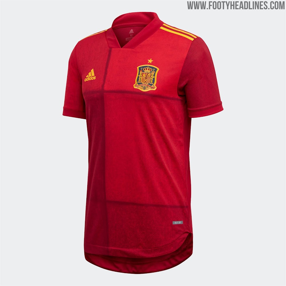 Spain Euro 2020 Home Kit Released - Footy Headlines