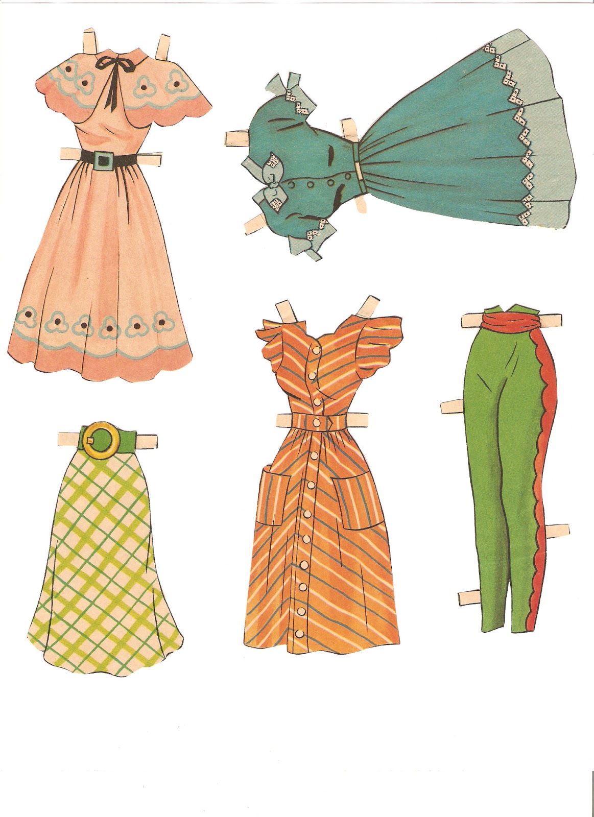 Miss Missy Paper Dolls Blondie Paper Doll 1954