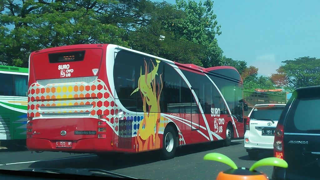 CATET REK "RUTE BUS SUROBOYO REGULER DAN BUS TINGKAT (DOUBLE DECK)"