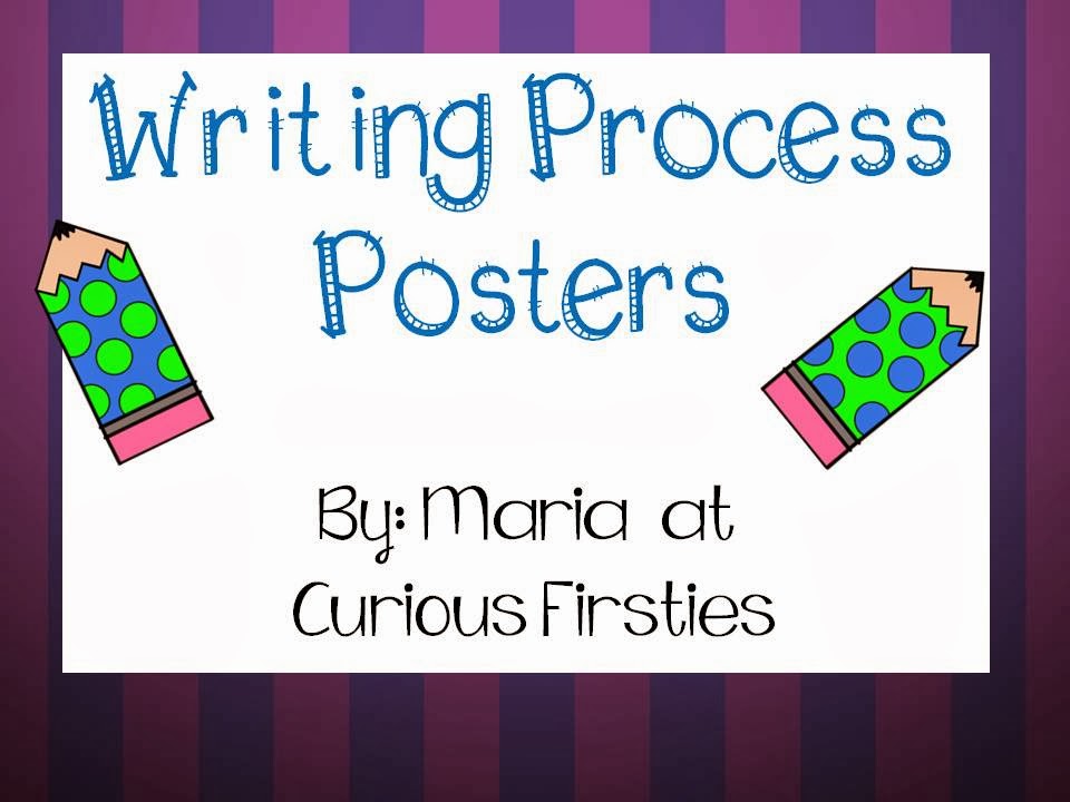 Curious Firsties: Writing Process FREEBIE!!!!!