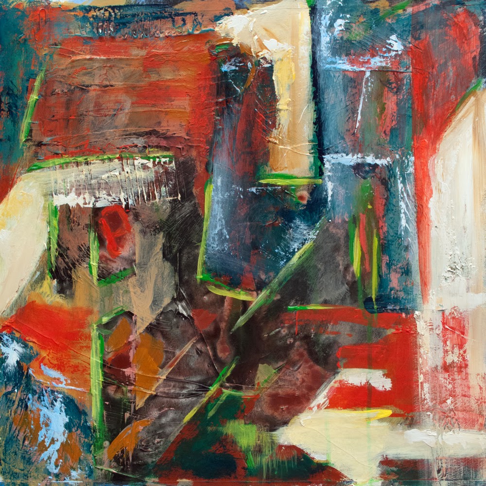 Contemporary Artists of Arizona: "Melange I" original painting by ...