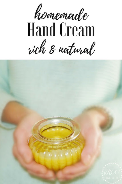 Homemade Hand Cream Recipe | Home Chic Club: Homemade Hand Cream Recipe