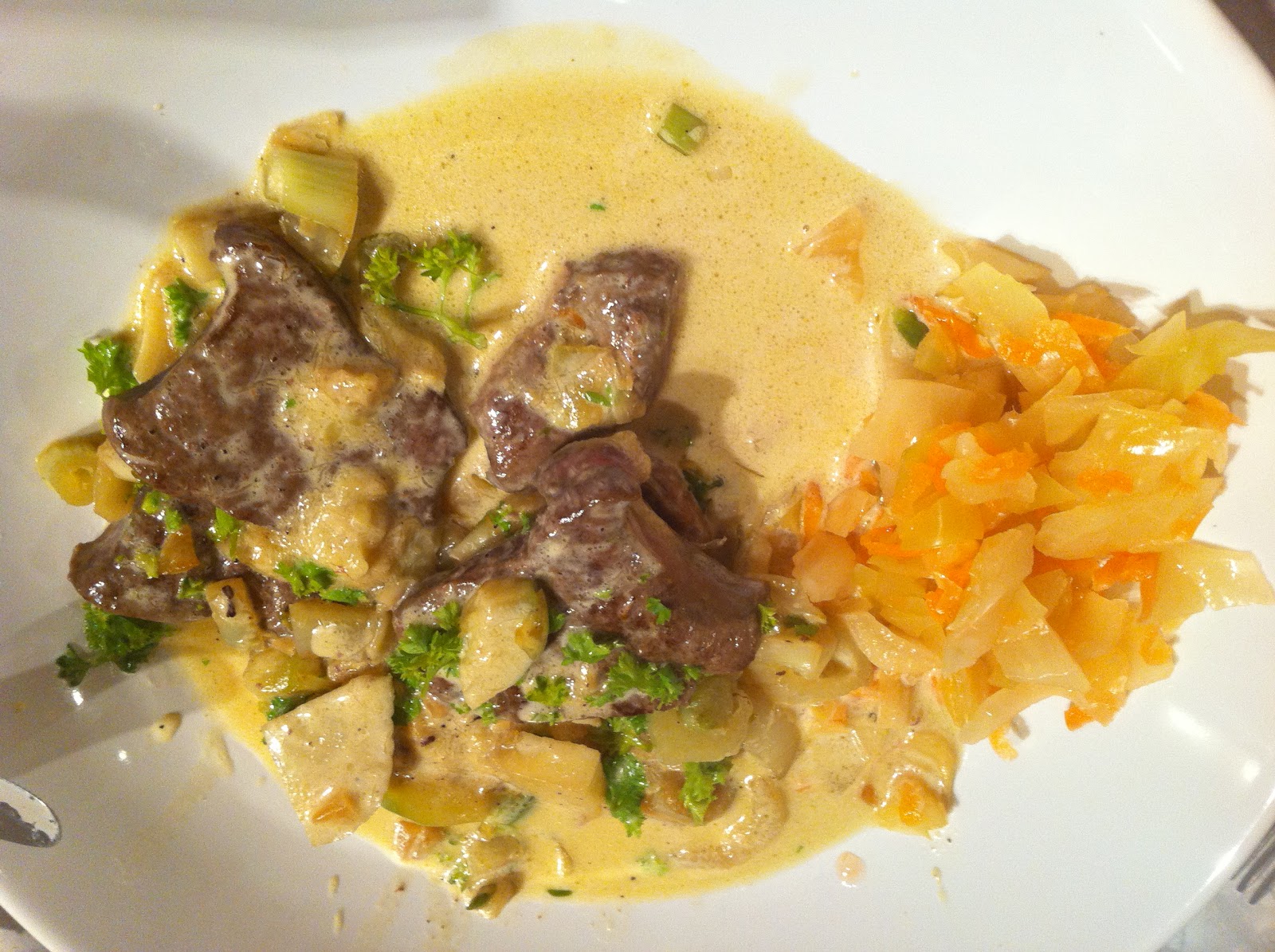 Eiden's Hage: Rå lever-ceviche og nydelig levergryte