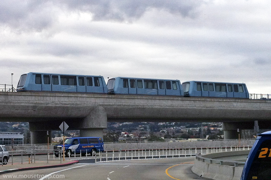 Mouse Troop: Real World PeopleMovers: SFO's Airtrain