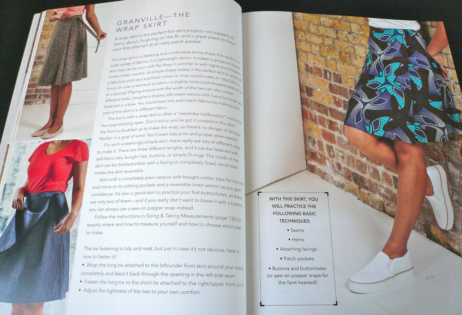 Handmade Jane: A Beginner's Guide to Making Skirts - blog tour