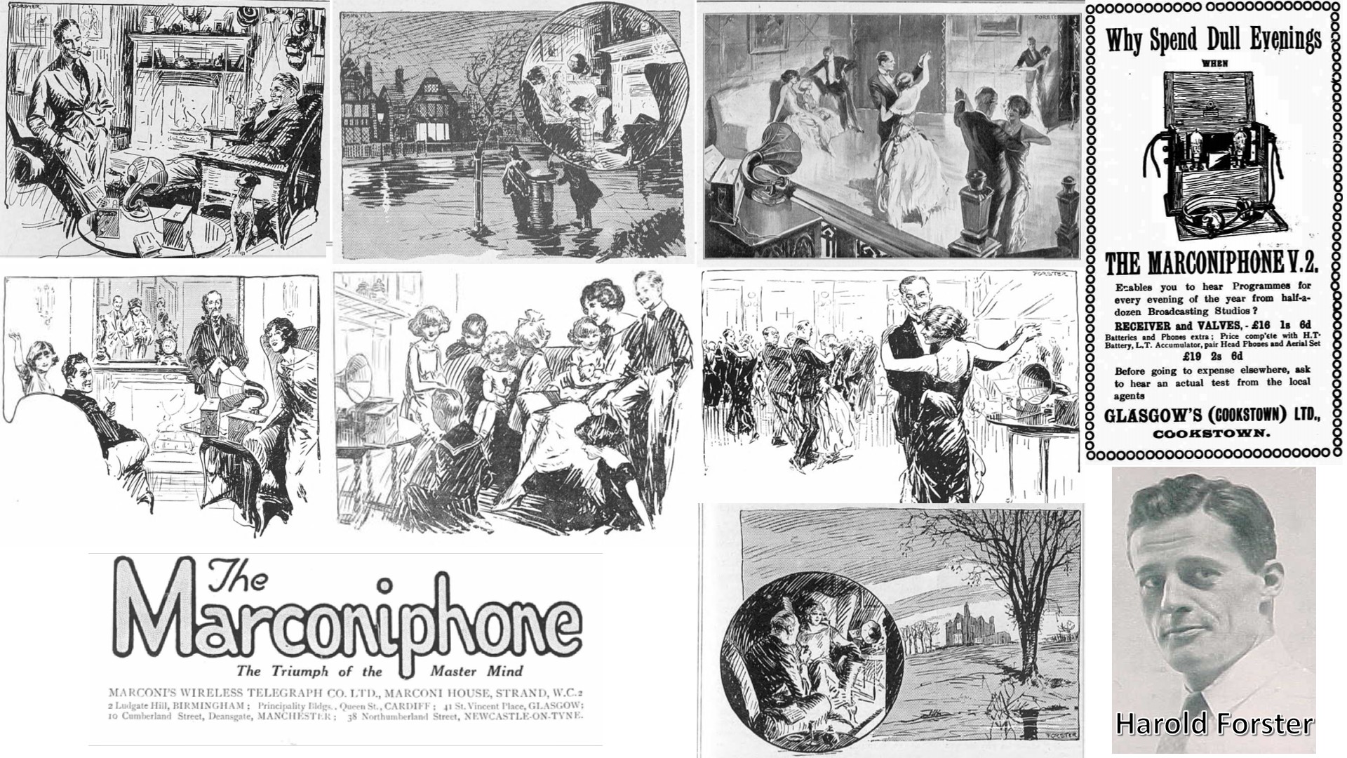 Irish Broadcasting History & Hall of Fame: Harold Forster, The Art of ...