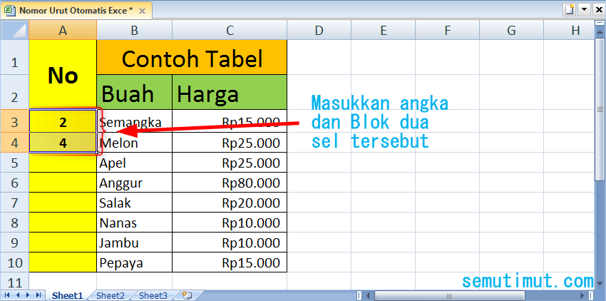 Tutorial Cara Membuat Tabel Dan Rumus Otomatis Pada Microsoft Excel Images Tutorial Cara Membuat Tabel Dan Rumus Otomatis Pada Microsoft Excel Images