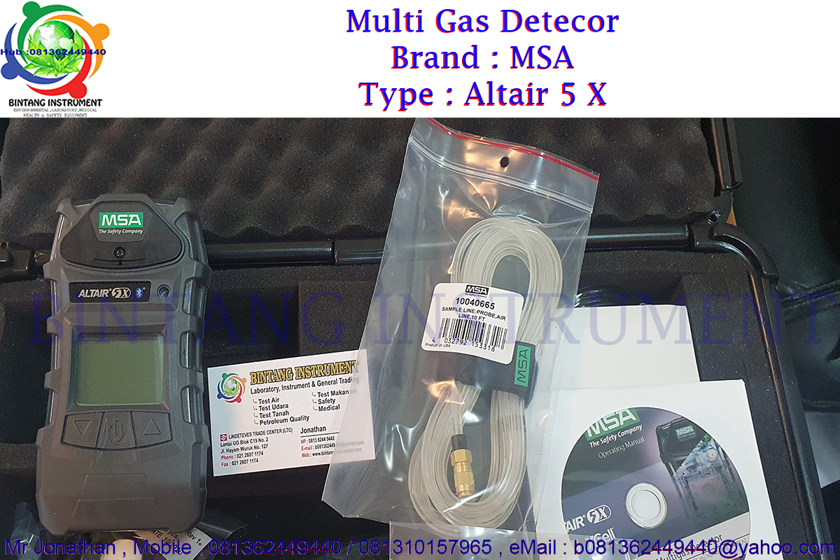 .: 081362449440 Jual Multi Gas Detector MSA Altair 5X . Gas Detector ...