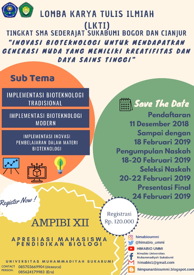 HIMABIO UMMI: Lomba Karya Tulis Ilmiah ( LKTI )