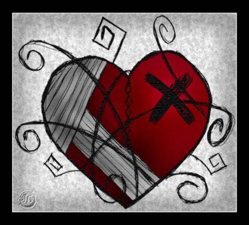Imagen de un corazon herido - Imagui